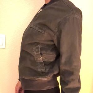 Abercrombie & Fitch | Jackets & Coats | Nwt Mens Abercrombie And Fitch Faded Black Denim Bomber ...
